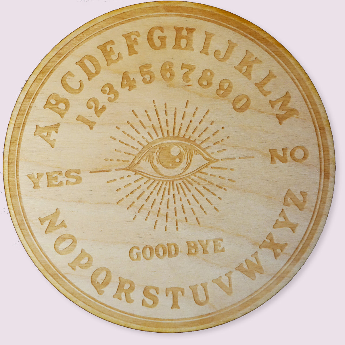 Ouija Style Pendulum Board - Natural 10" — TarotArts