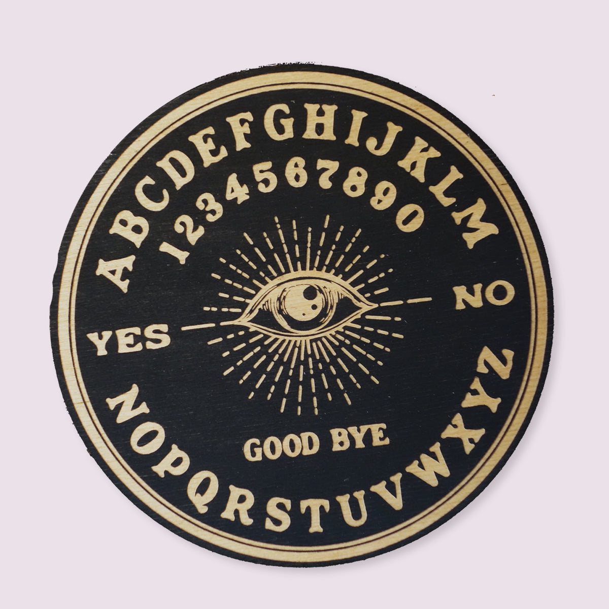 Ouija Style Pendulum Board - Black 6" — TarotArts