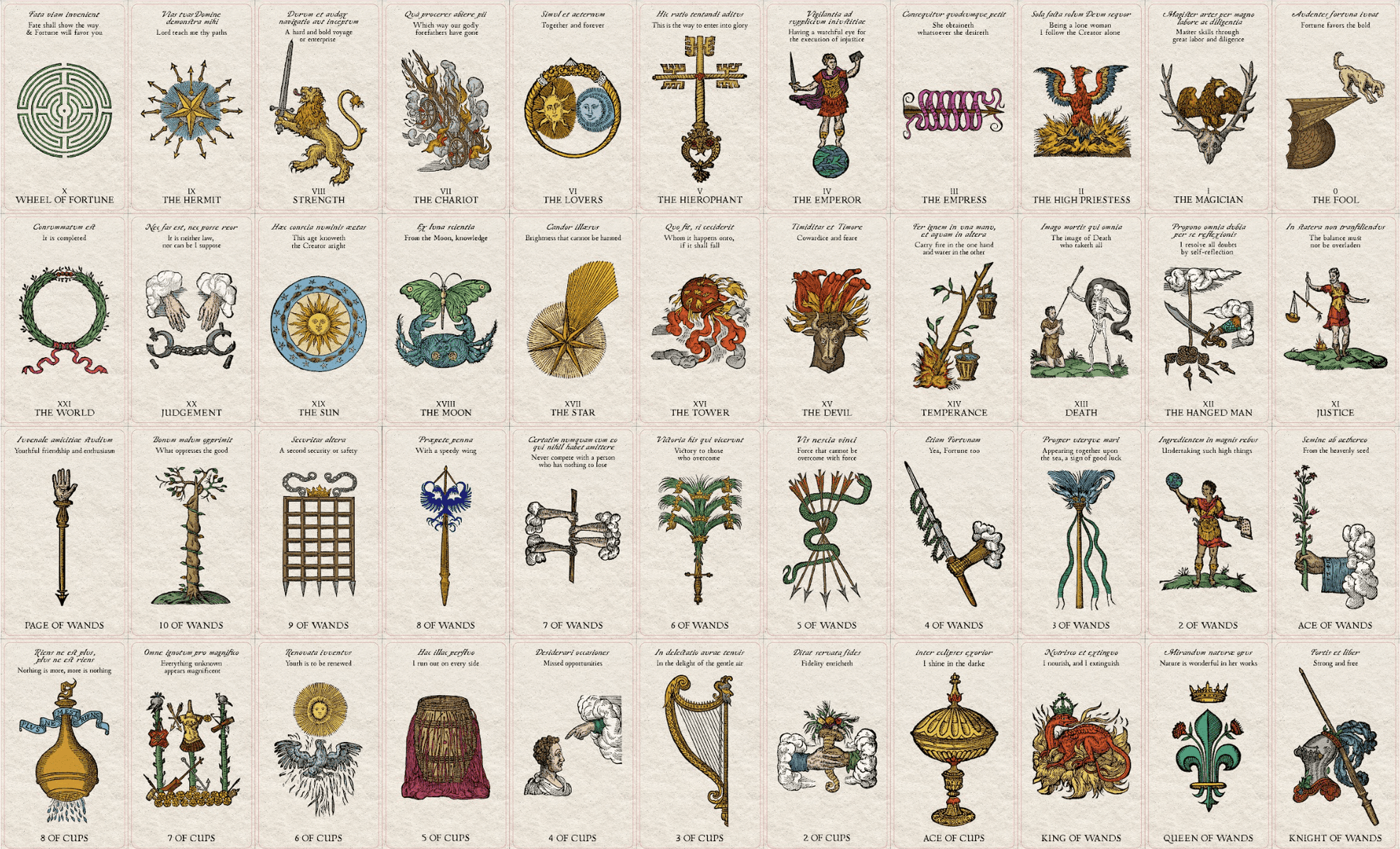 Tarot Emblemata CHROMATA — TarotArts