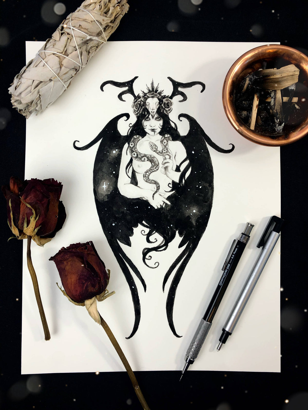 Lilith - Art Print by Annabelle Lewis (8x10) — TarotArts