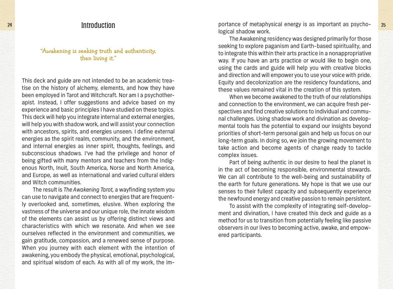 The Awakening Tarot: An Elemental Approach — TarotArts