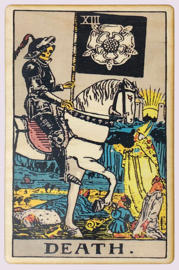 Death – Wooden Tarot Art — TarotArts