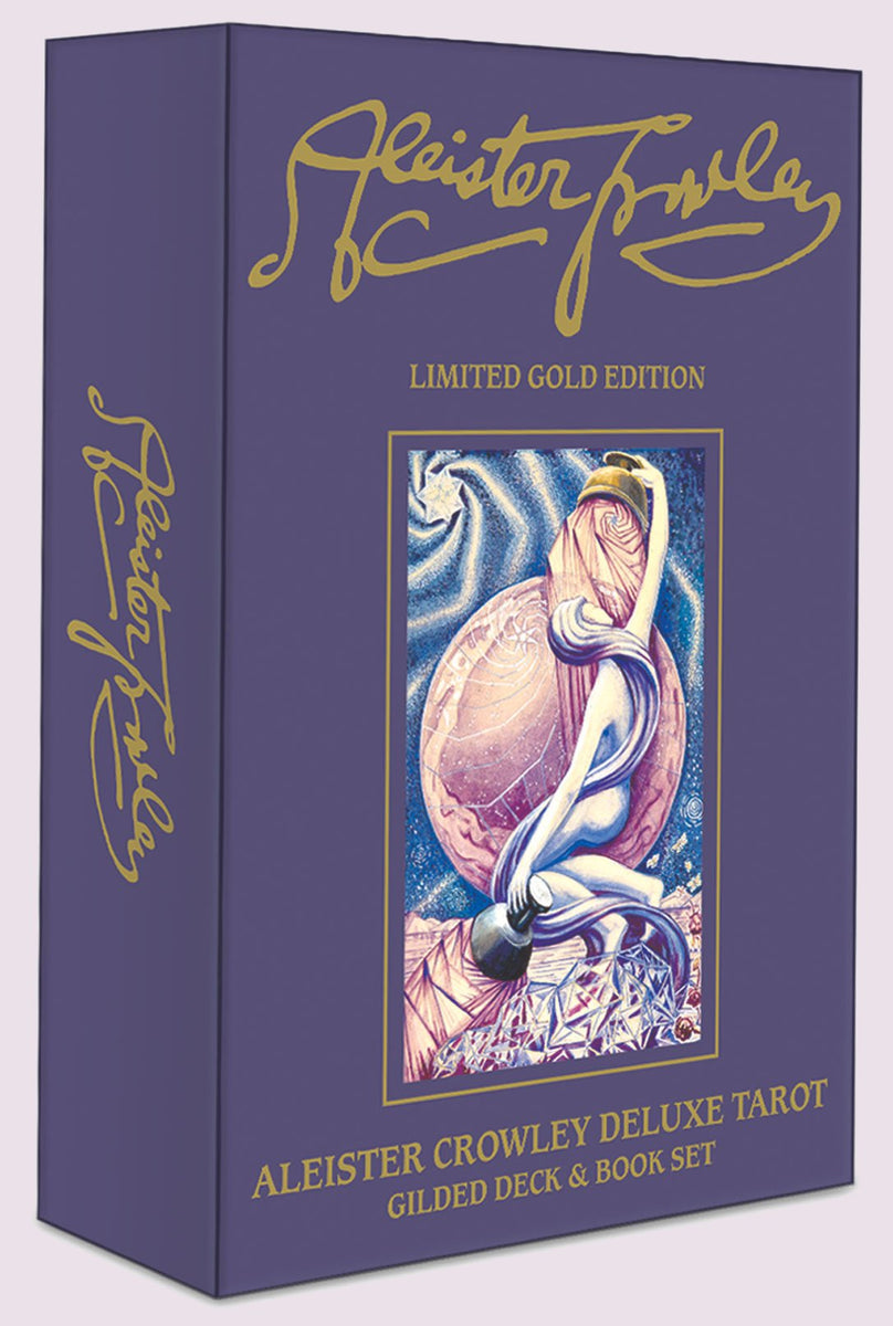 Aleister Crowley Deluxe Tarot: Gilded Deck & Book Set — TarotArts