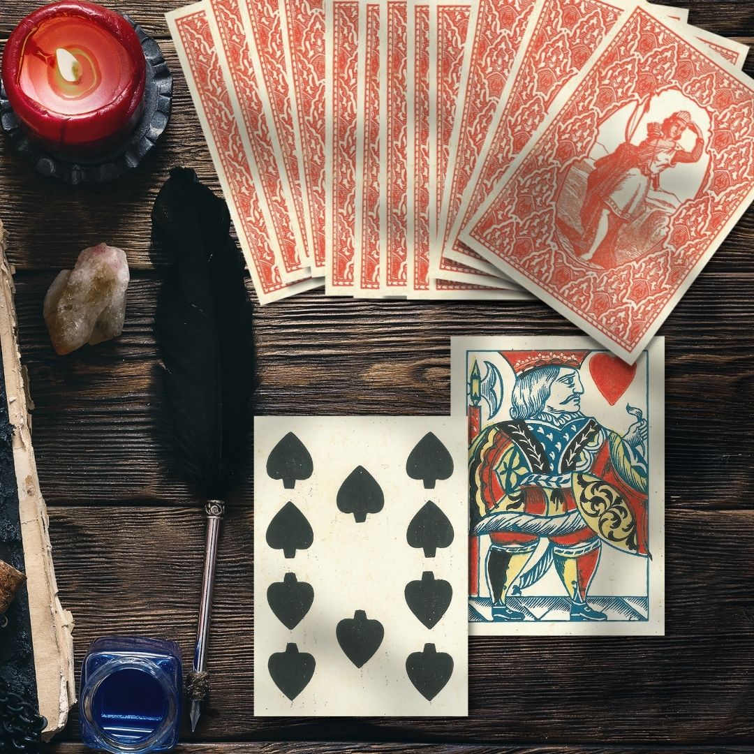 1858 Samuel Hart Poker Deck — TarotArts